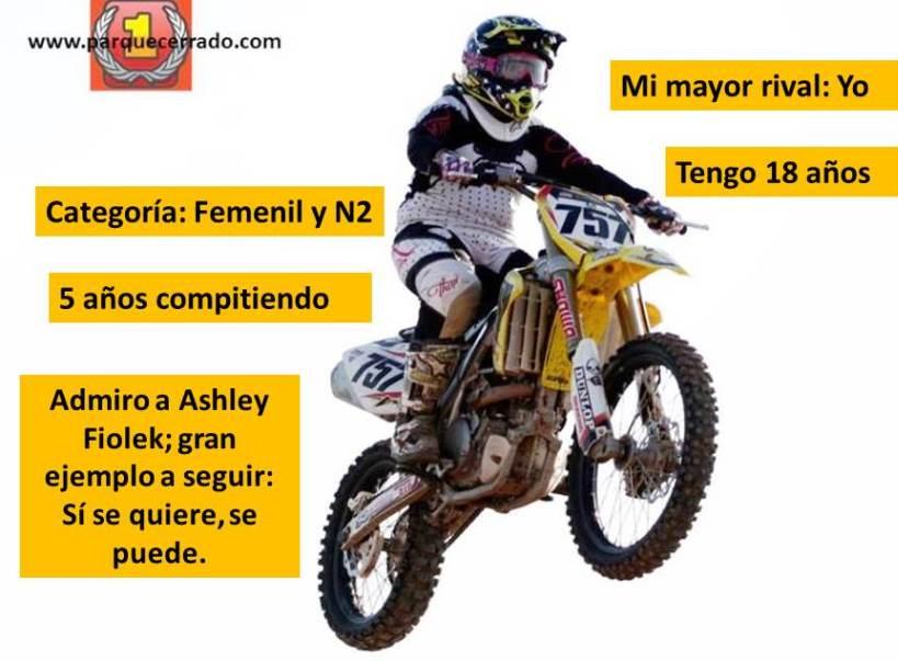 El Motocross es una Decisión de Por Vida; Jennifer Quezada | esdemotos.com